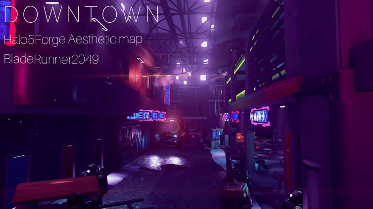 || Halo5Forge|| Aesthetic map|| DOWNTOWN || | Scrolller
