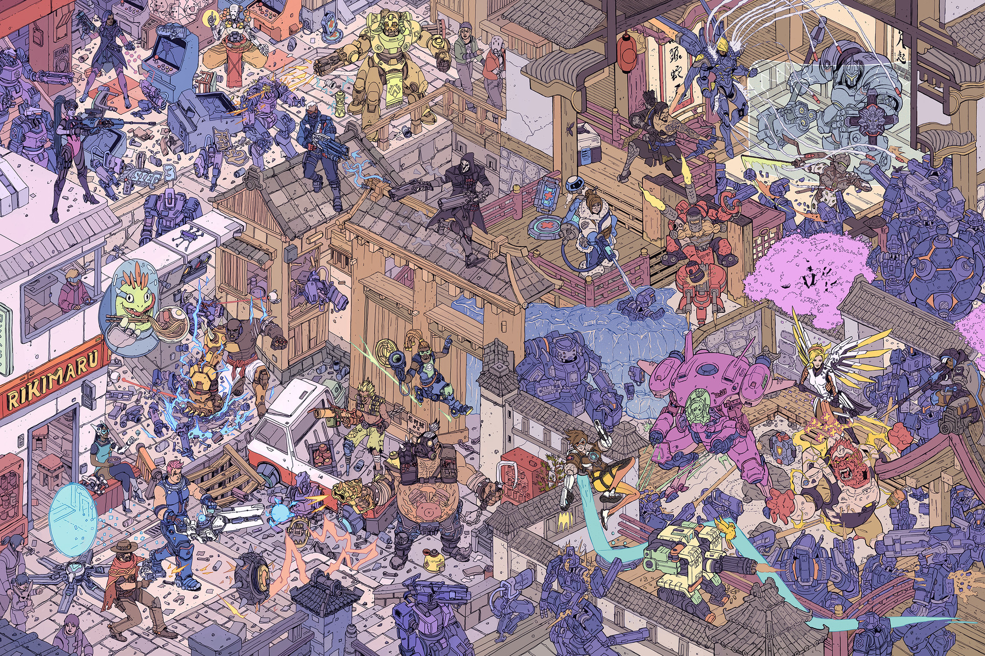 Hanamura Showdown by Josan Gonzalez | Scrolller
