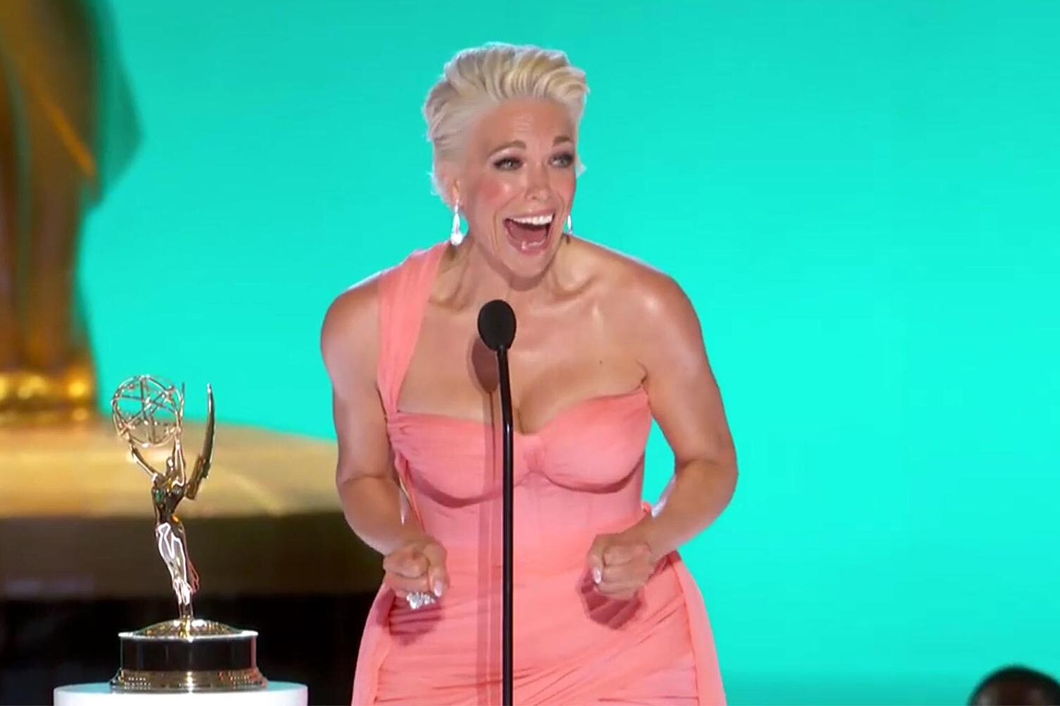 Hannah Waddingham at the Emmys | Scrolller