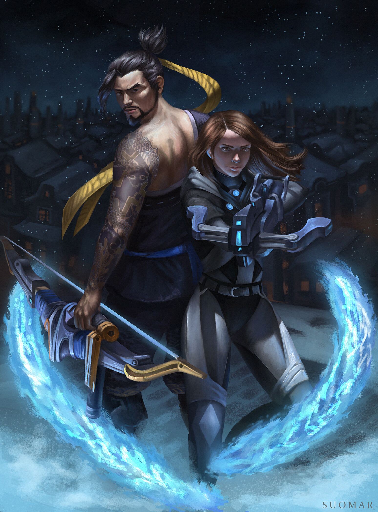 Hanzo and Gaby by Mari Suomela | Scrolller