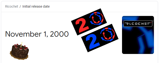 Happy 20th anniversary of Ricochet! | Scrolller