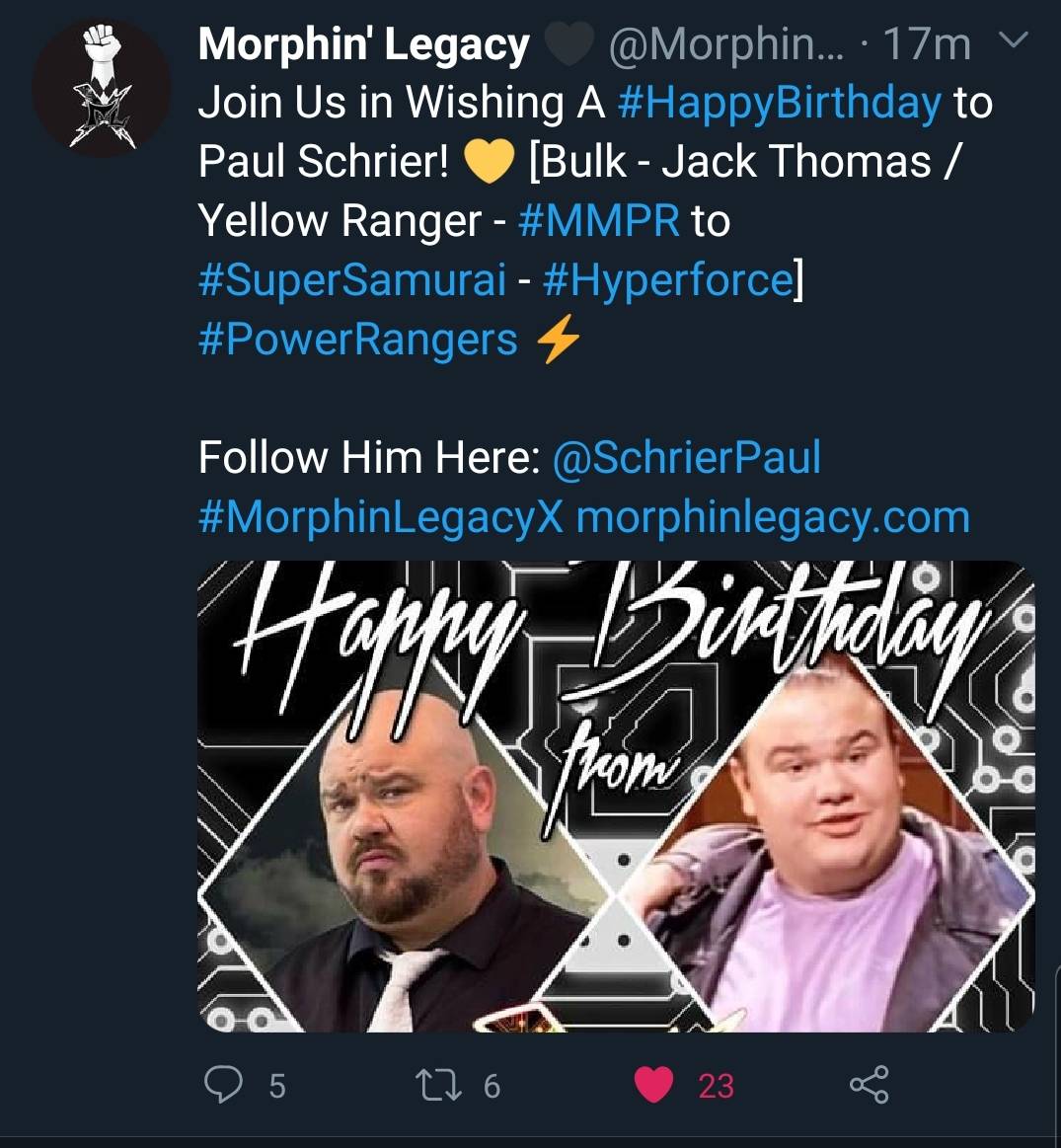 Happy Bday Paul Schrier | Scrolller