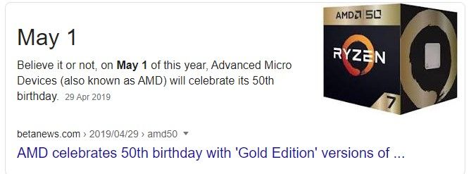 Happy birthday AMD and also me! | Scrolller