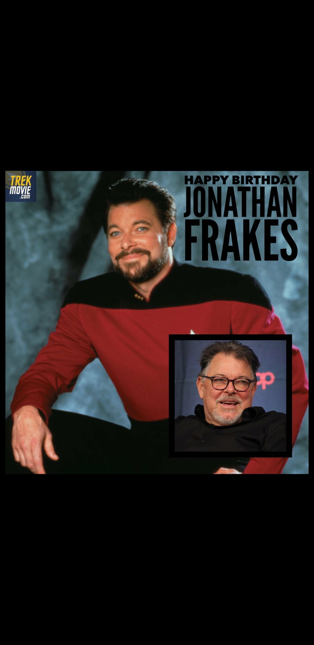 Happy Birthday Jonathan Frakes | Scrolller