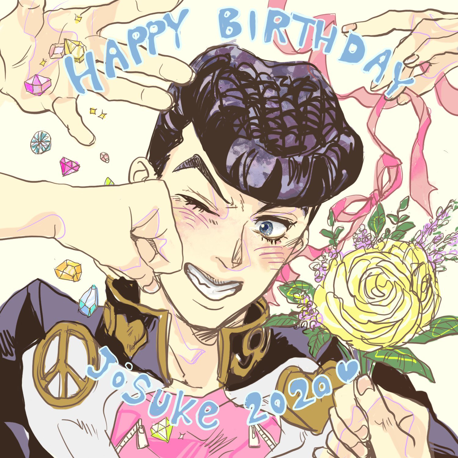 Happy birthday Josuke!! | Scrolller