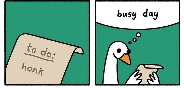 Geese got it rough | Scrolller