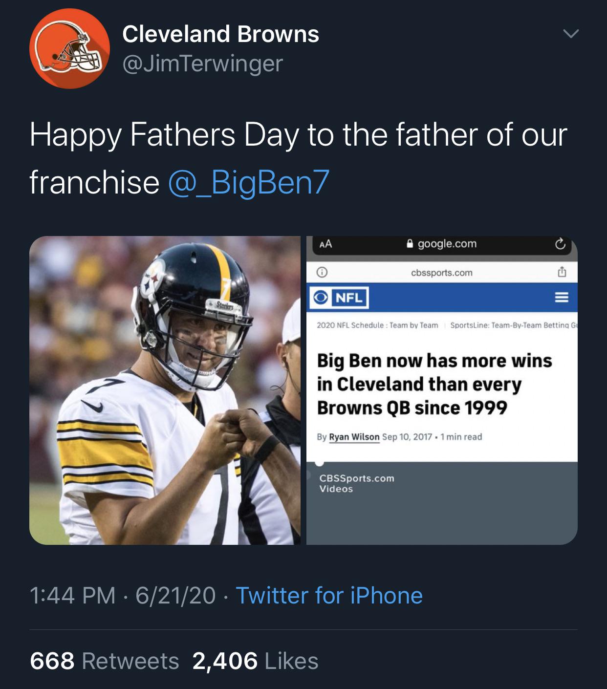 Happy Father’s Day to our favorite quarterback | Scrolller