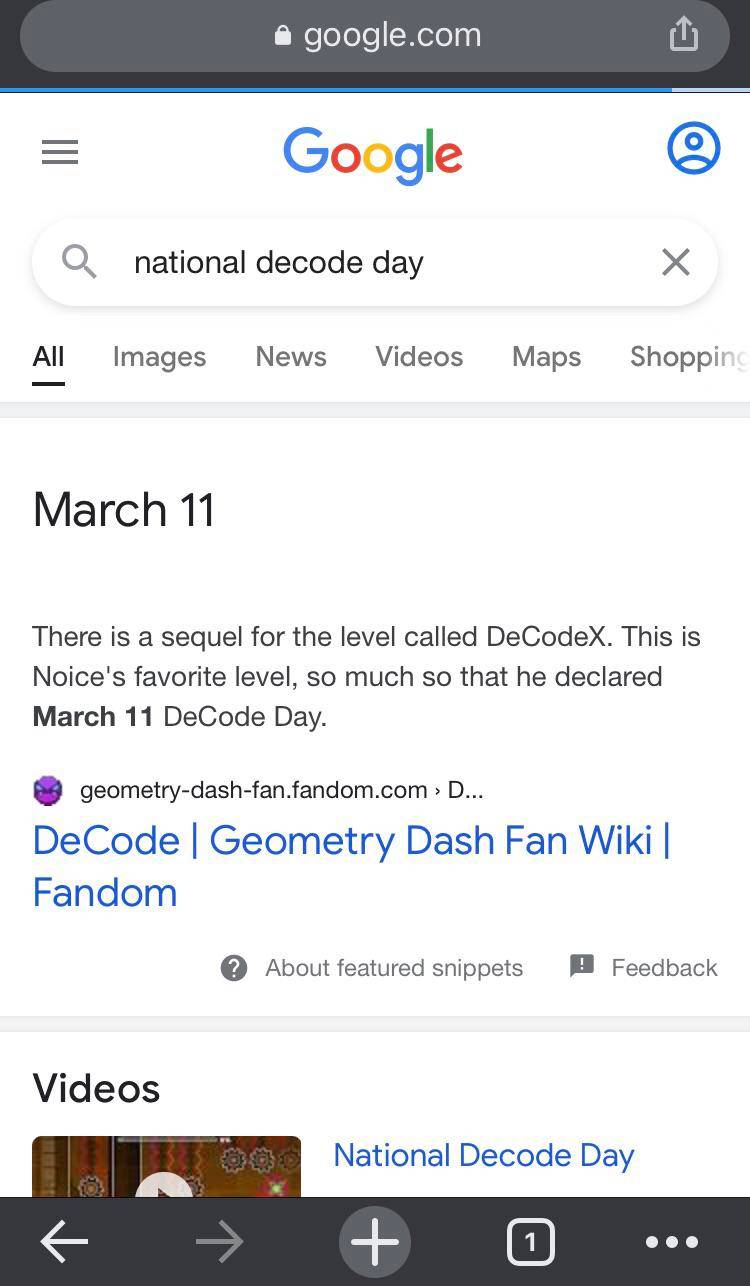 Happy National Decode Day! I’m in Singapore so it’s a bit early | Scrolller