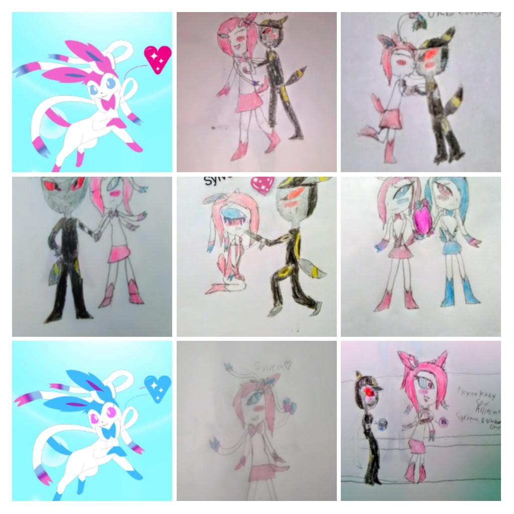 Happy Sylveon Day! Here are most of my Sylveon drawings! | Scrolller
