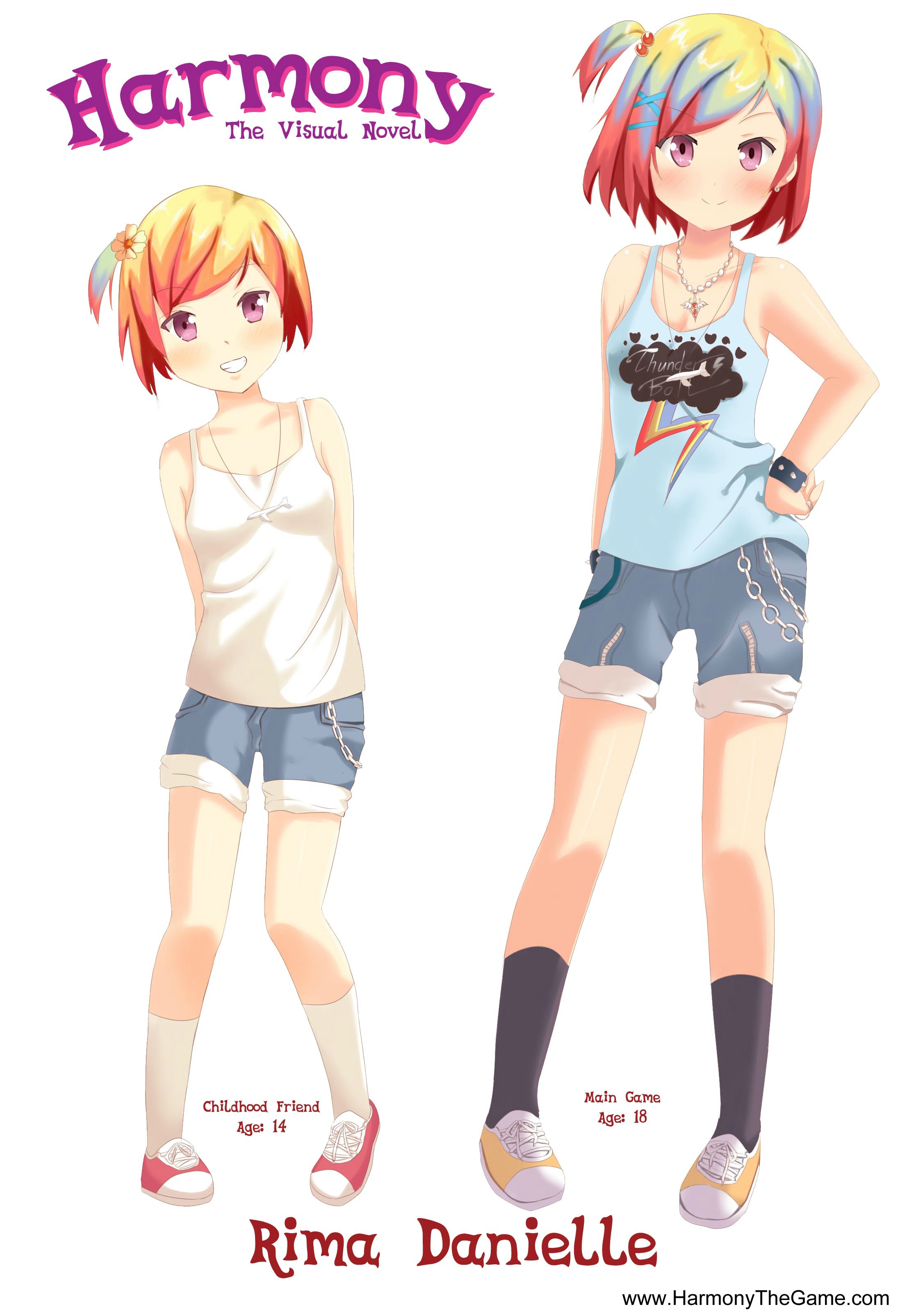 Harmony: The Visual Novel. New Rima Danielle concept art. | Scrolller