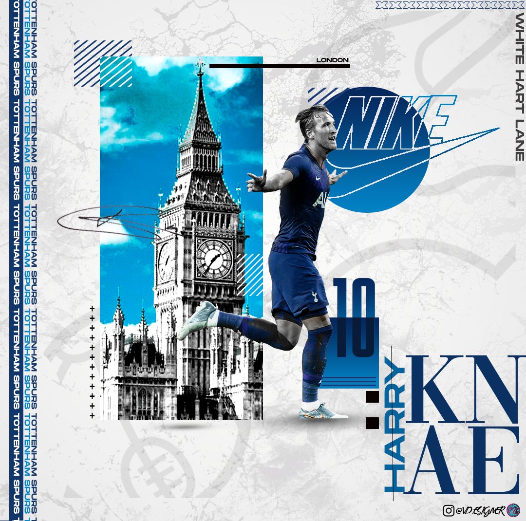 Harry Kane x NIKE poster- designed by me. What do you guys think? And time for him to move on ...