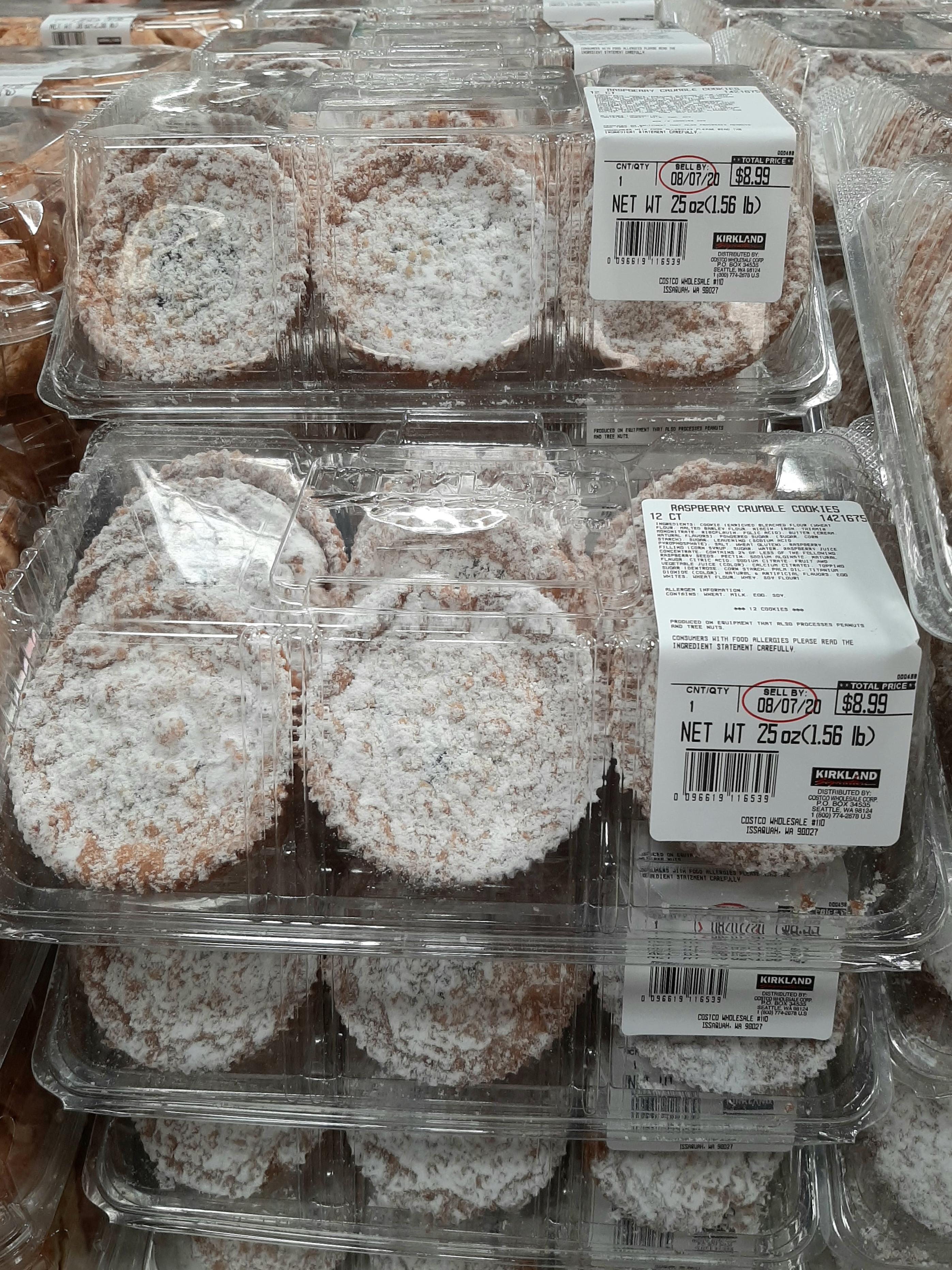 Has anyone tried these raspberry crumble cookies? | Scrolller