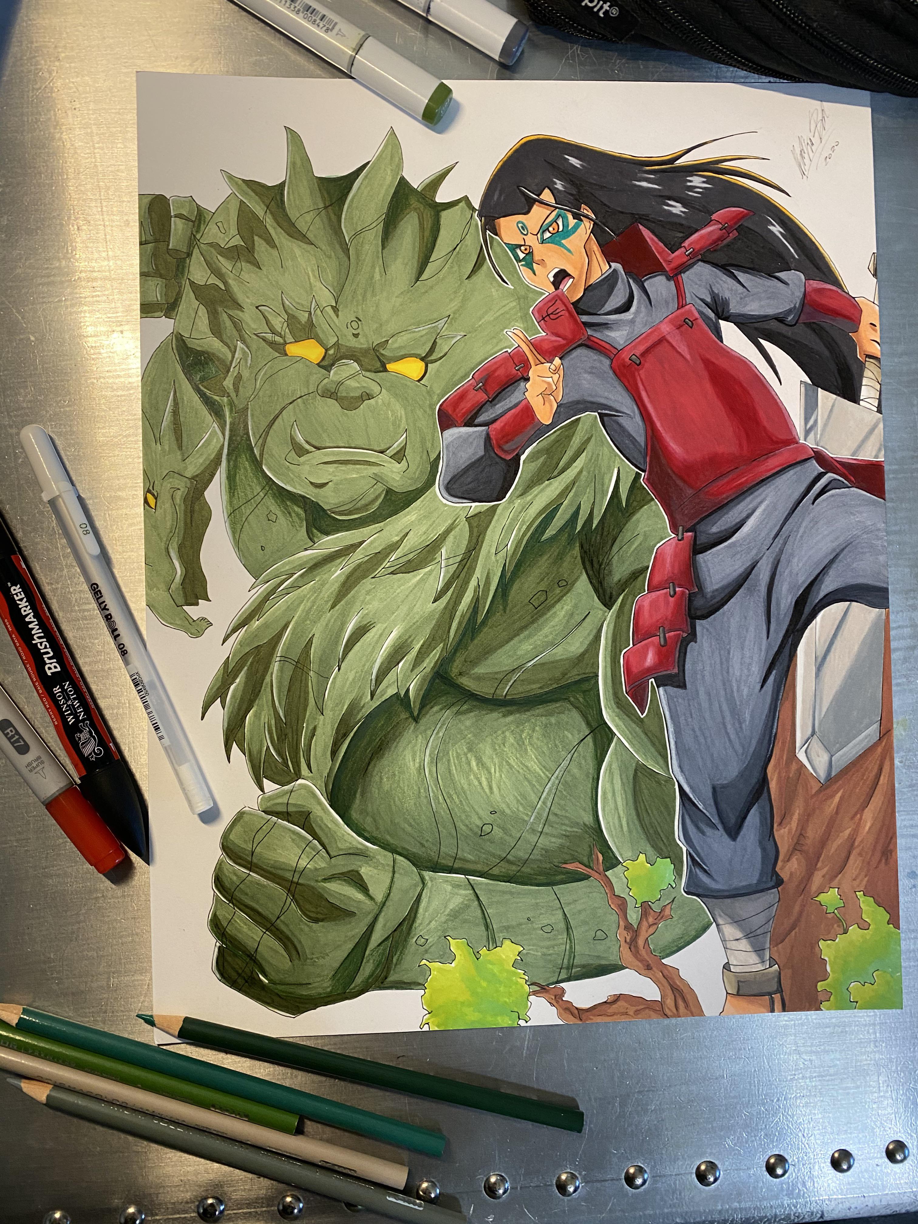 Hashirama full sage mode 🌳 | Scrolller