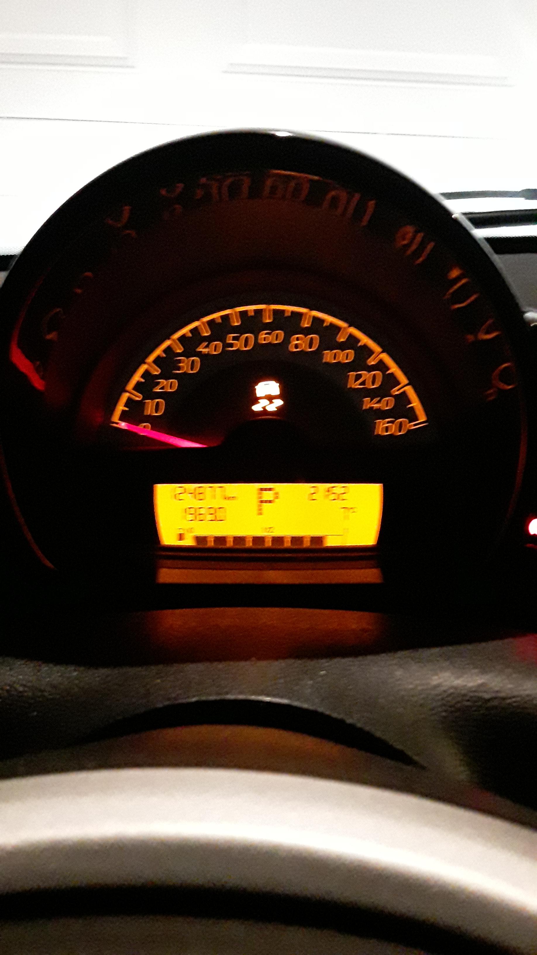 Have this power steering warning light. Have any of you had this? | Scrolller