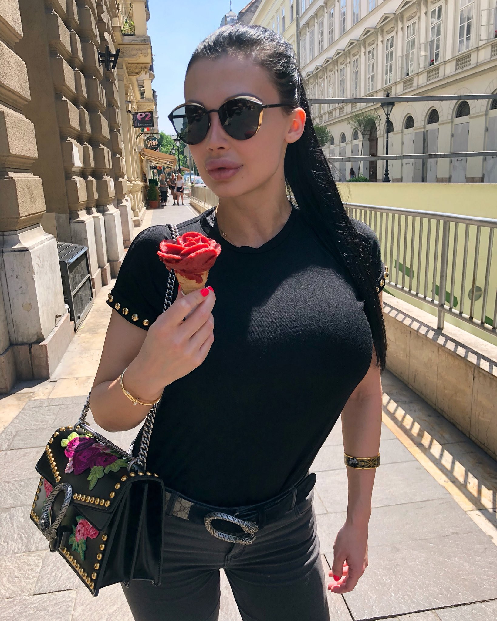 Having some ice cream | Scrolller