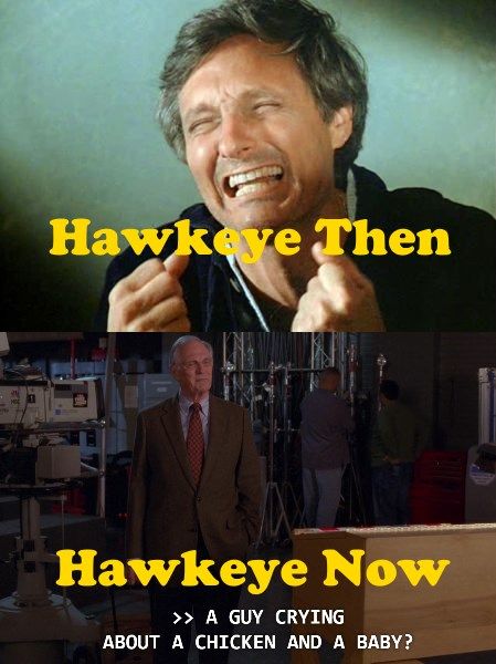 Hawkeye Seemed To Get Over His PTSD | Scrolller
