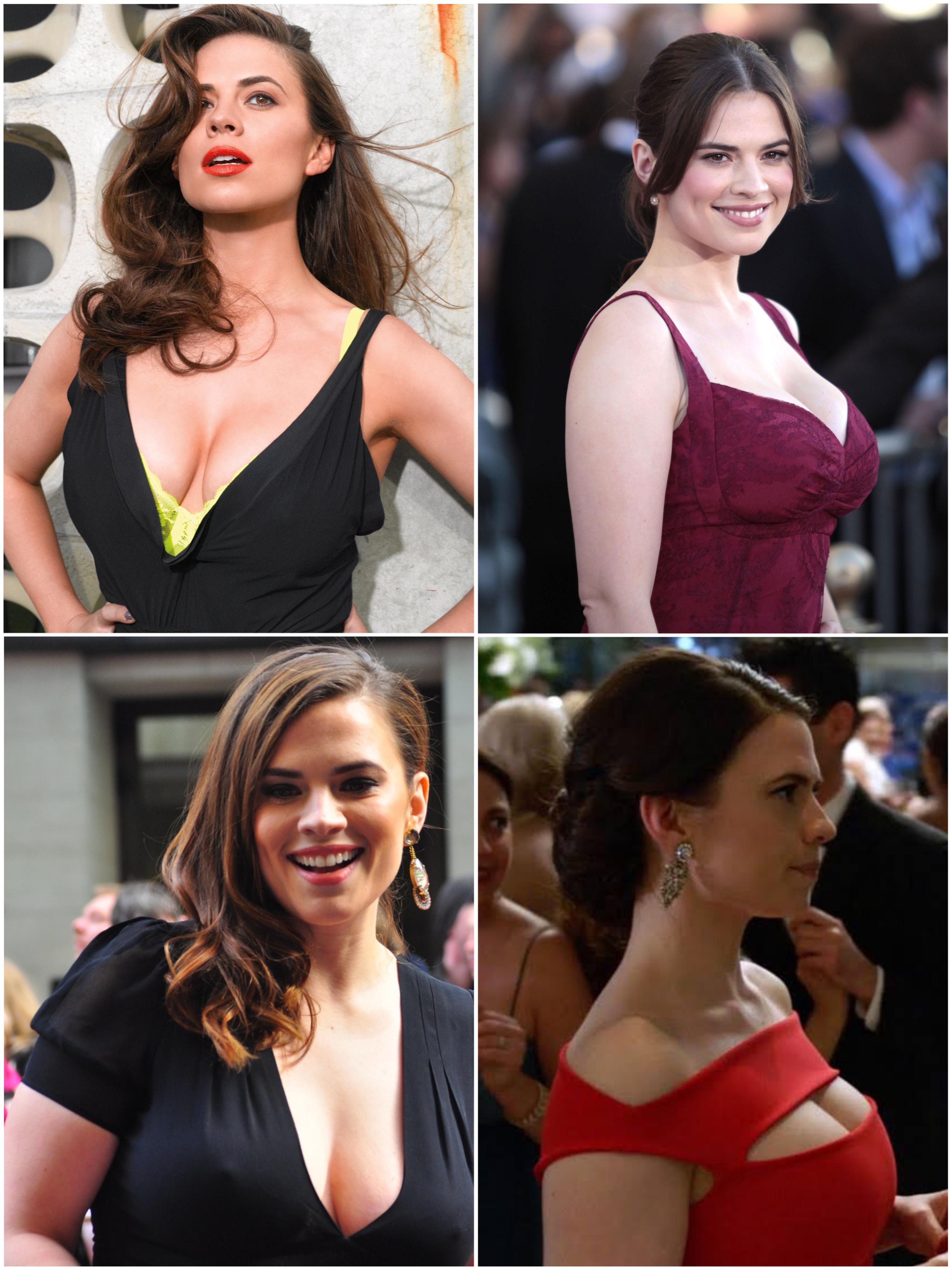 Hayley Atwell and her extra large 32DD boobs makes you hard instantly. | Scrolller