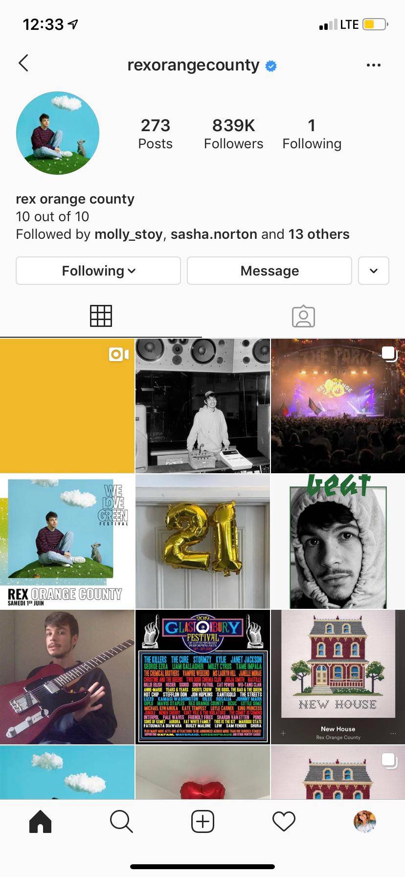 he changed the instagram bio | Scrolller