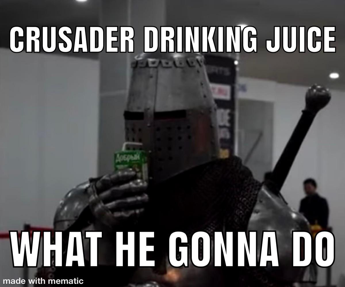 He do be drinking juice tho | Scrolller