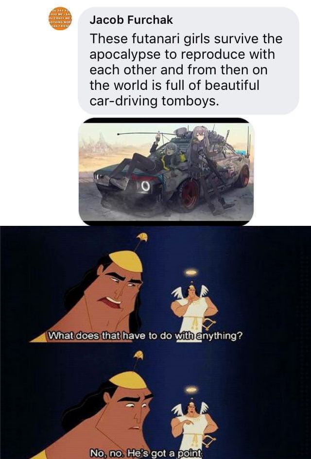 He makes a good point | Scrolller