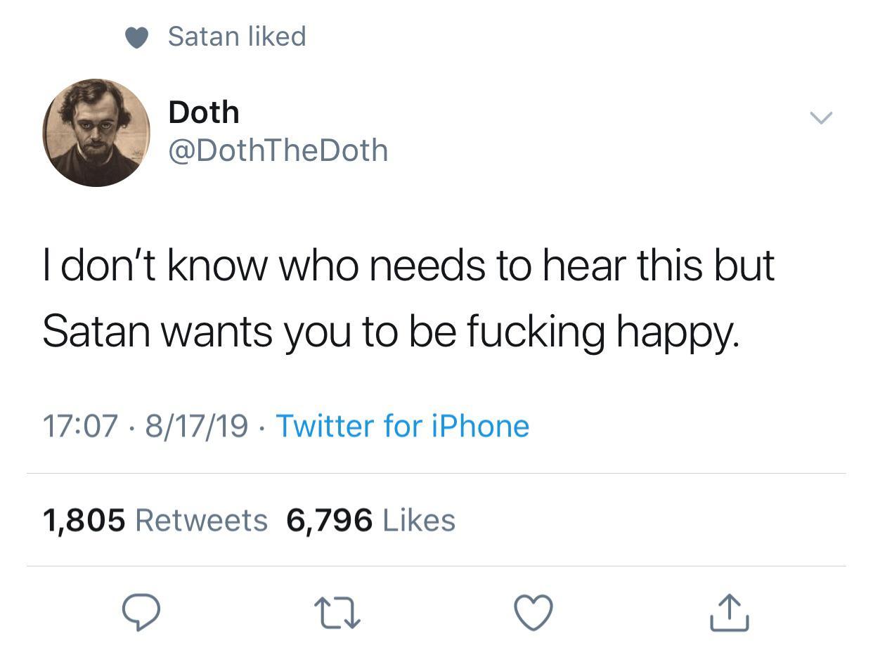 he really does | Scrolller