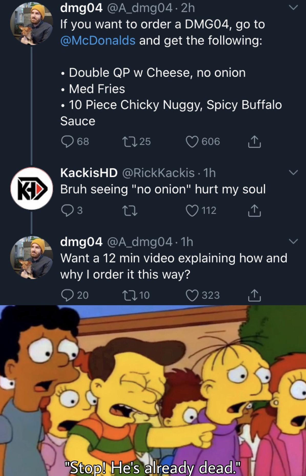 He’s dead | Scrolller