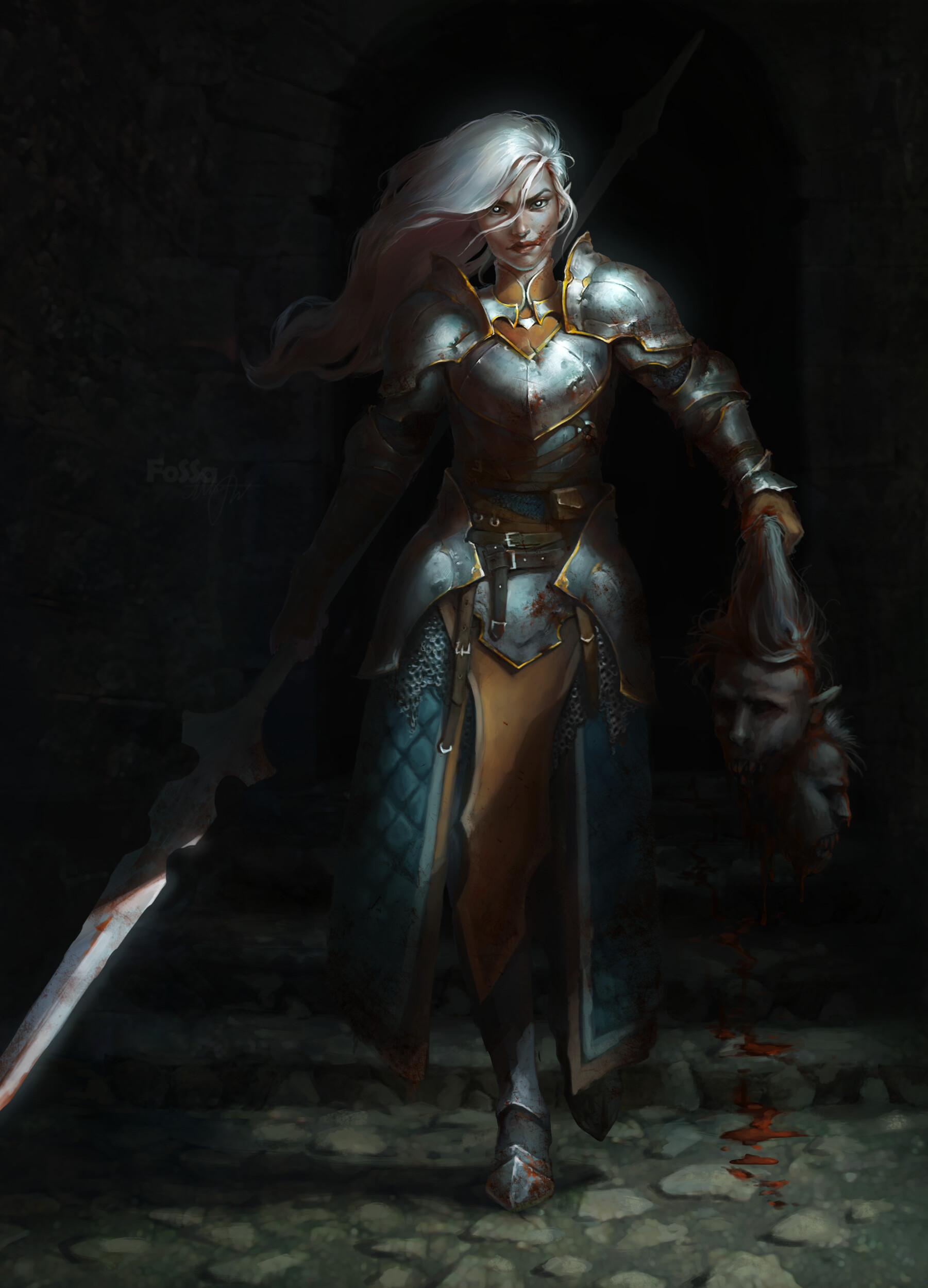 Head Hunter by Anastasiya Moiseeva (Fossa) | Scrolller