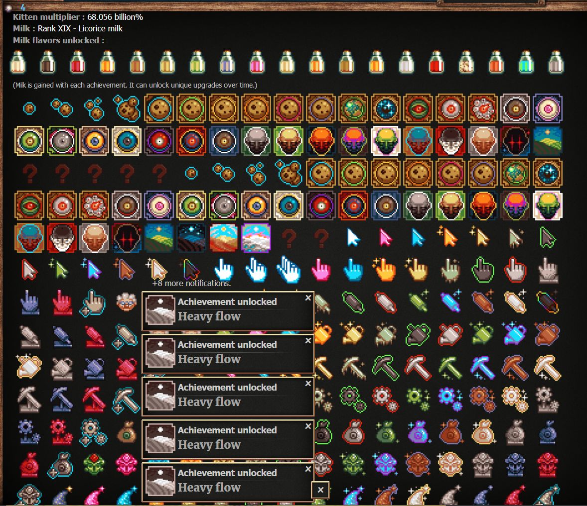 Heavy flow achievement bugged | Scrolller