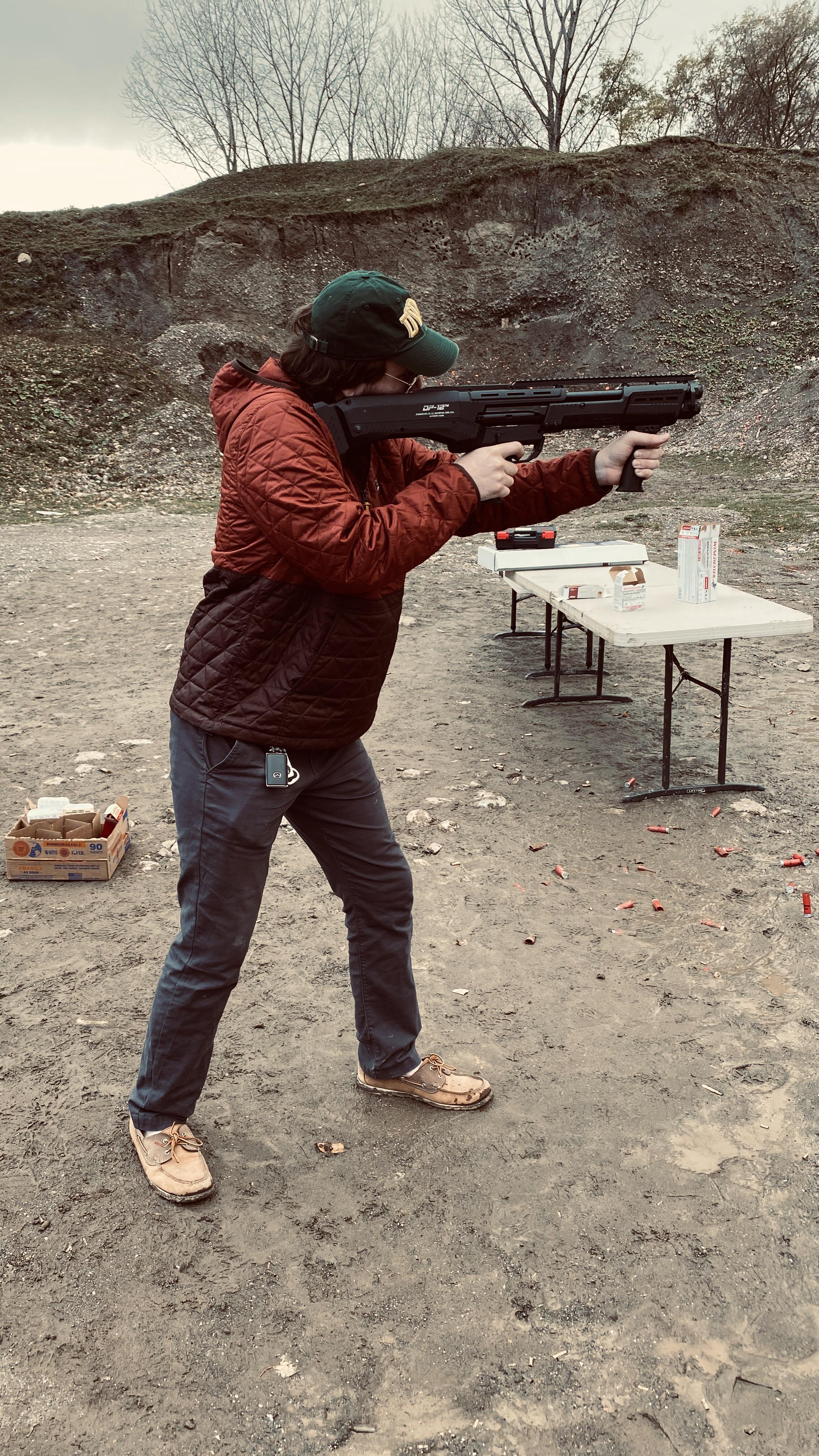 Hehe DP-12 go click-clack boom-boom. | Scrolller