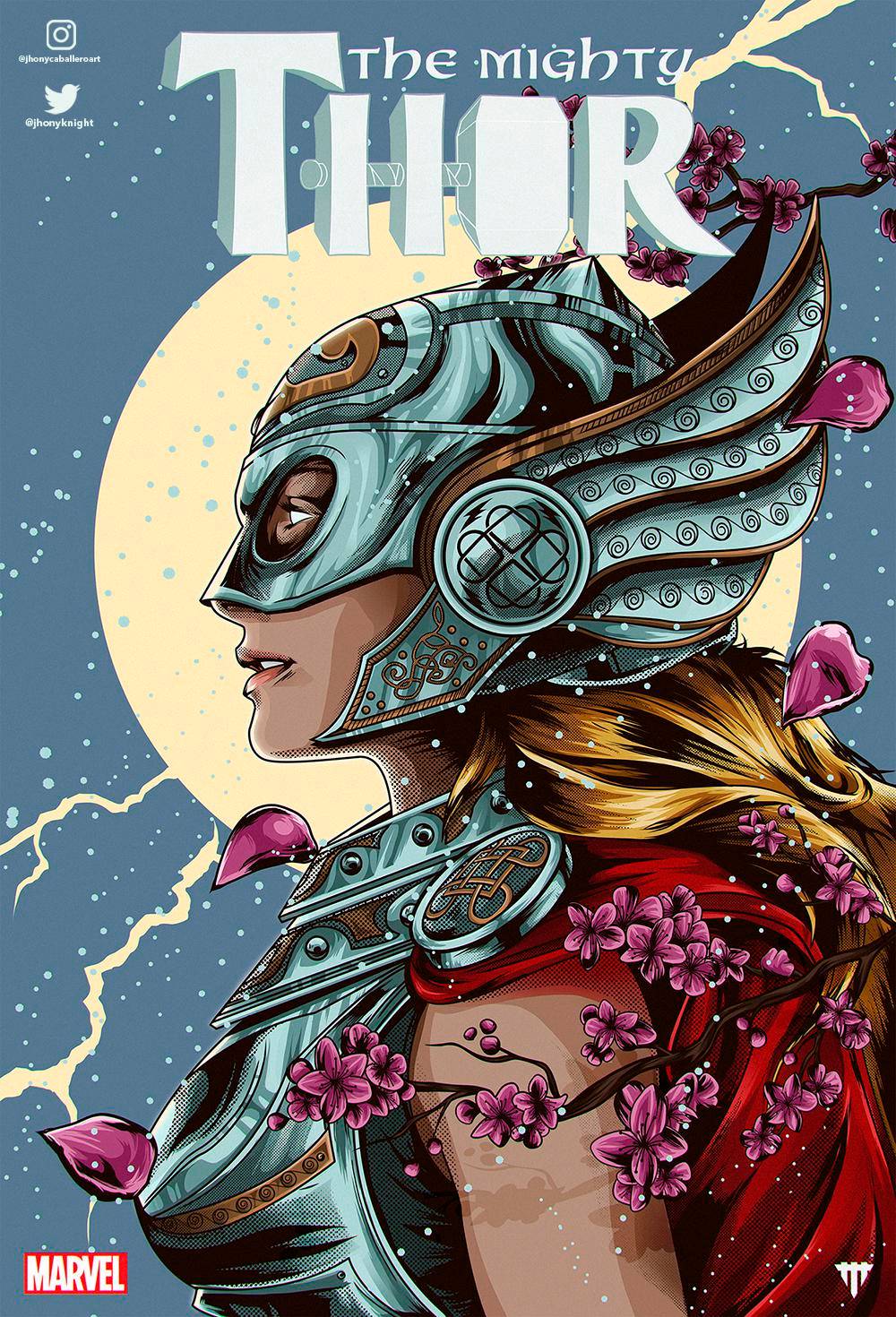 Hello everyone, here is a fanart cover I made of the mighty thor! | Scrolller