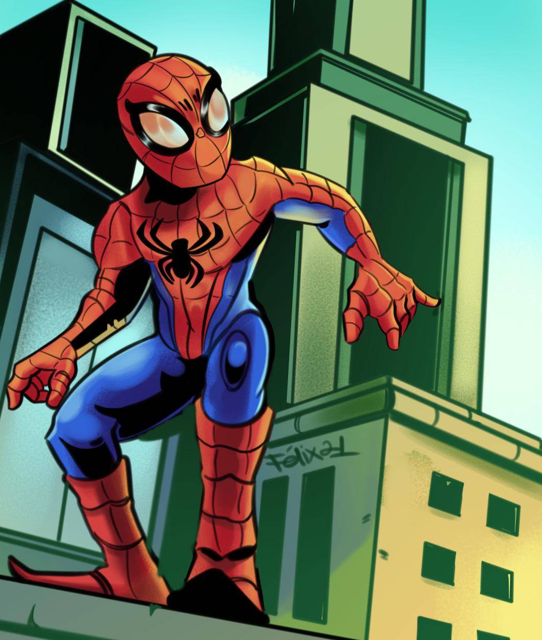 Hello Peter (Spiderman done by me! @imphelikz) | Scrolller