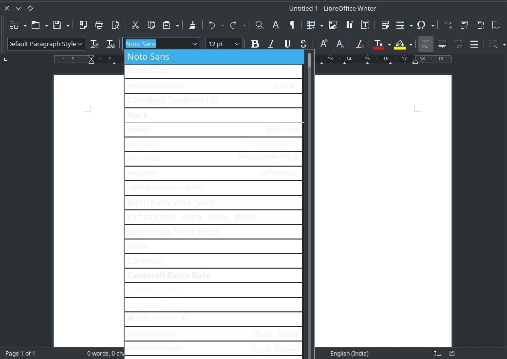 [Help] Background in LibreOffice's font selection combo bar is white. | Scrolller