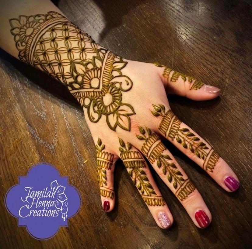 Henna done on me by an extremely talented friend of mine. | Scrolller