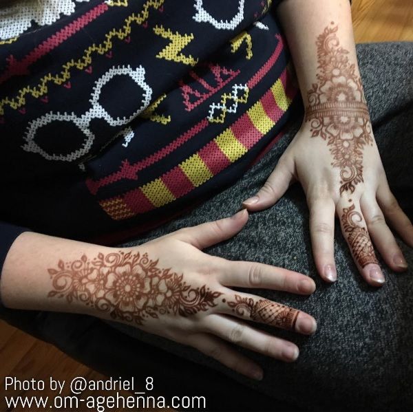 Henna for a most lovely ATS dancer. | Scrolller
