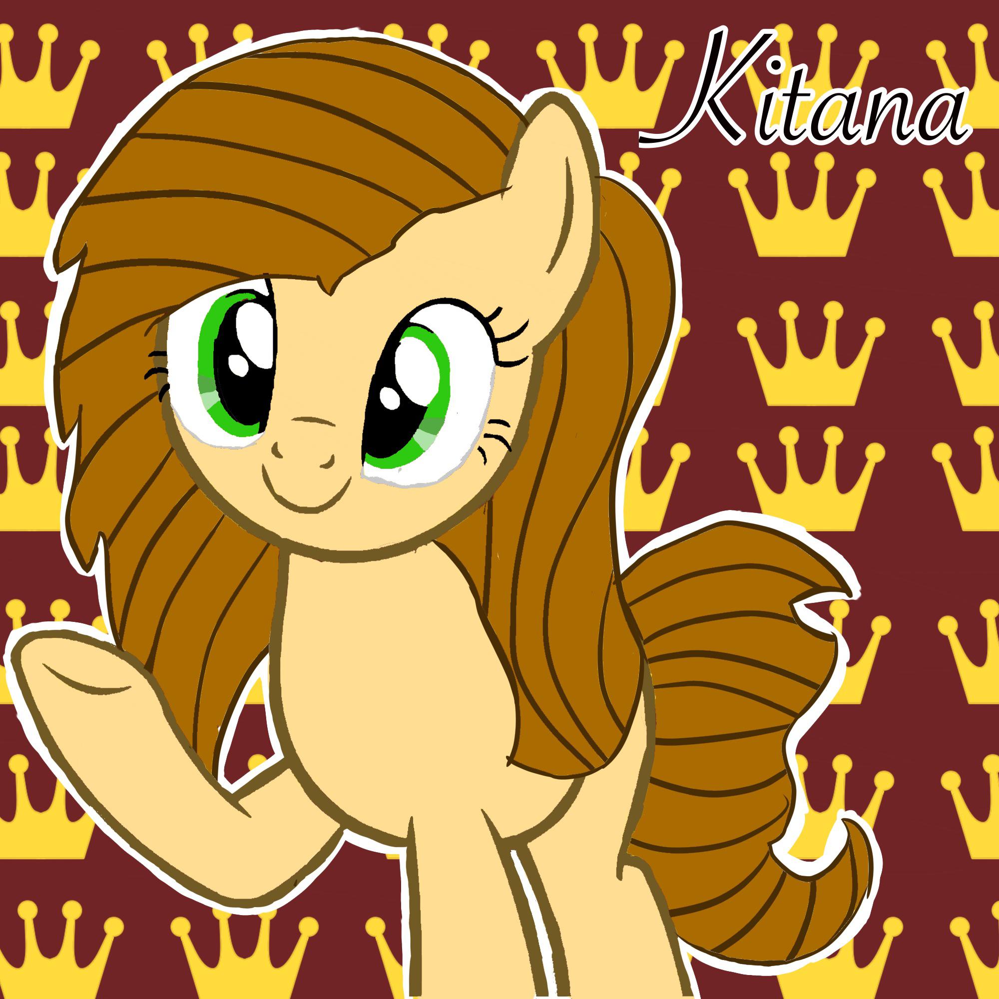 Here is my OC. I made her base on my look in real life as pony | Scrolller