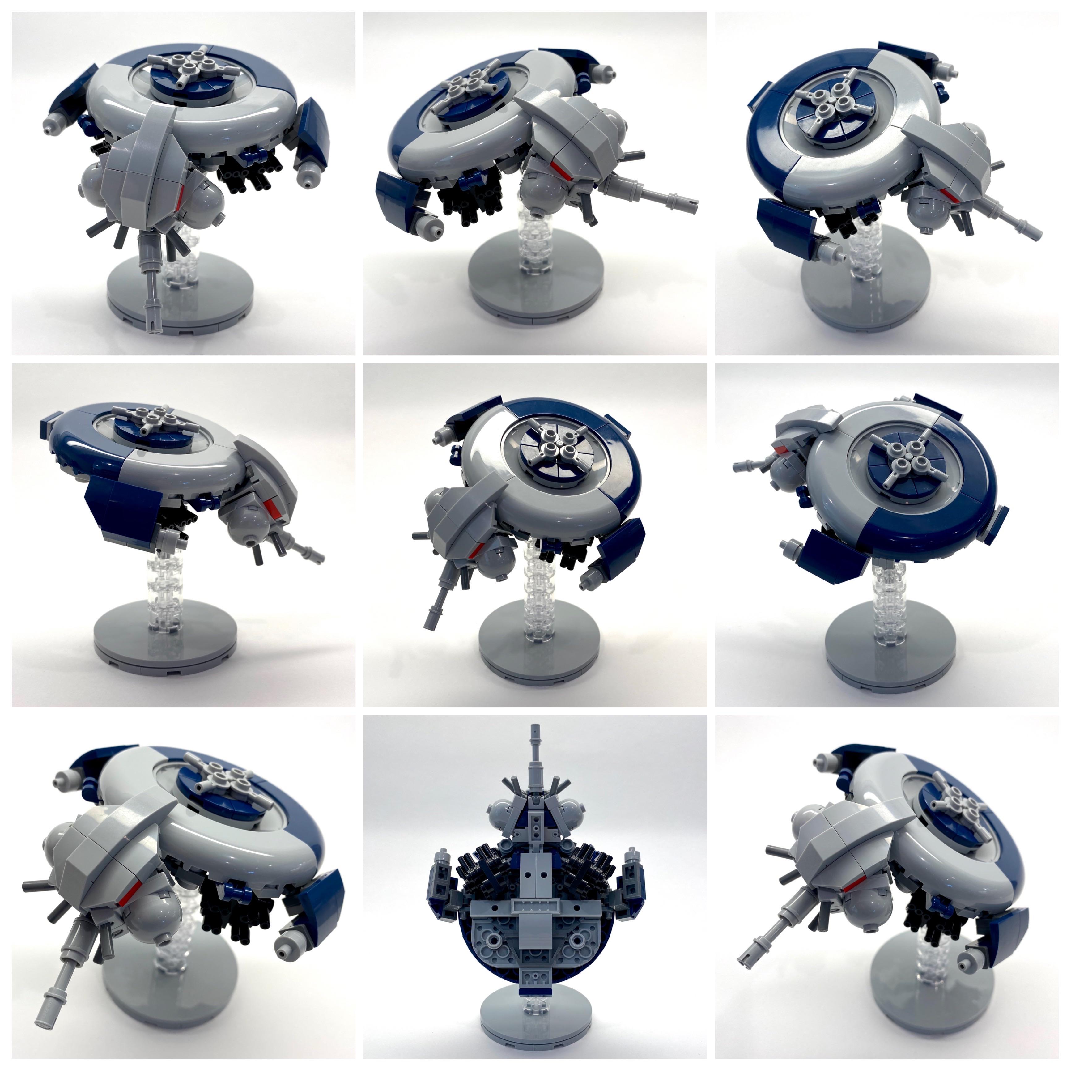 Here’s my Microfighter Scaled Droid Gunship MOC | Scrolller