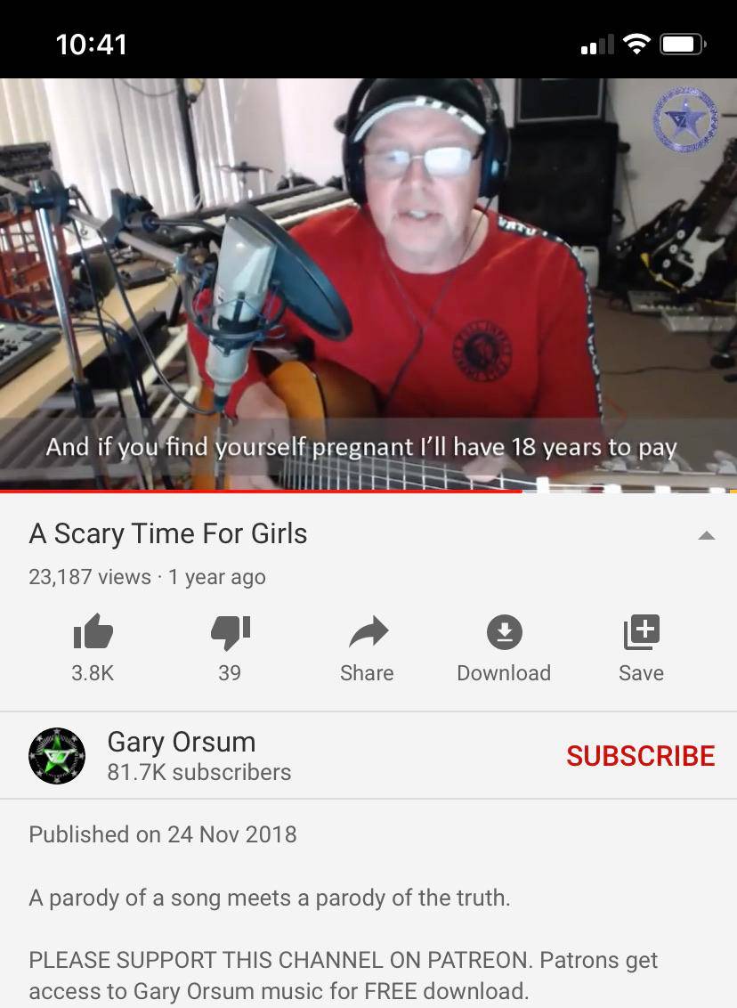 Here’s your look at Gary Orsum. Guess his age? And yeah, didn’t edit anything lmfao | Scrolller