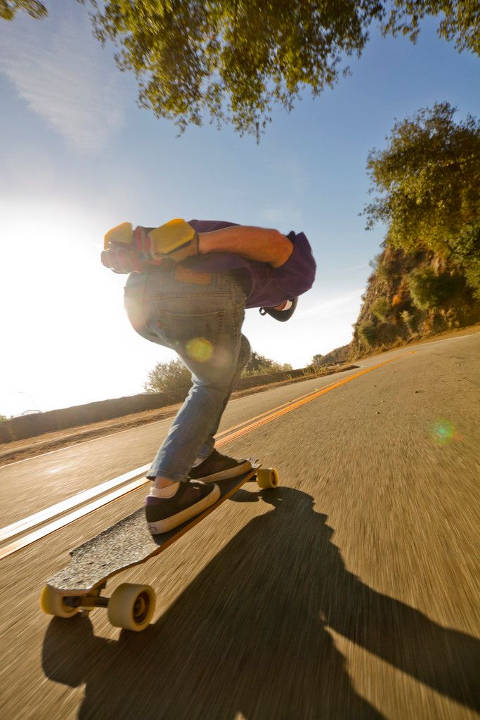 Here's a picture of someone actually skating. | Scrolller