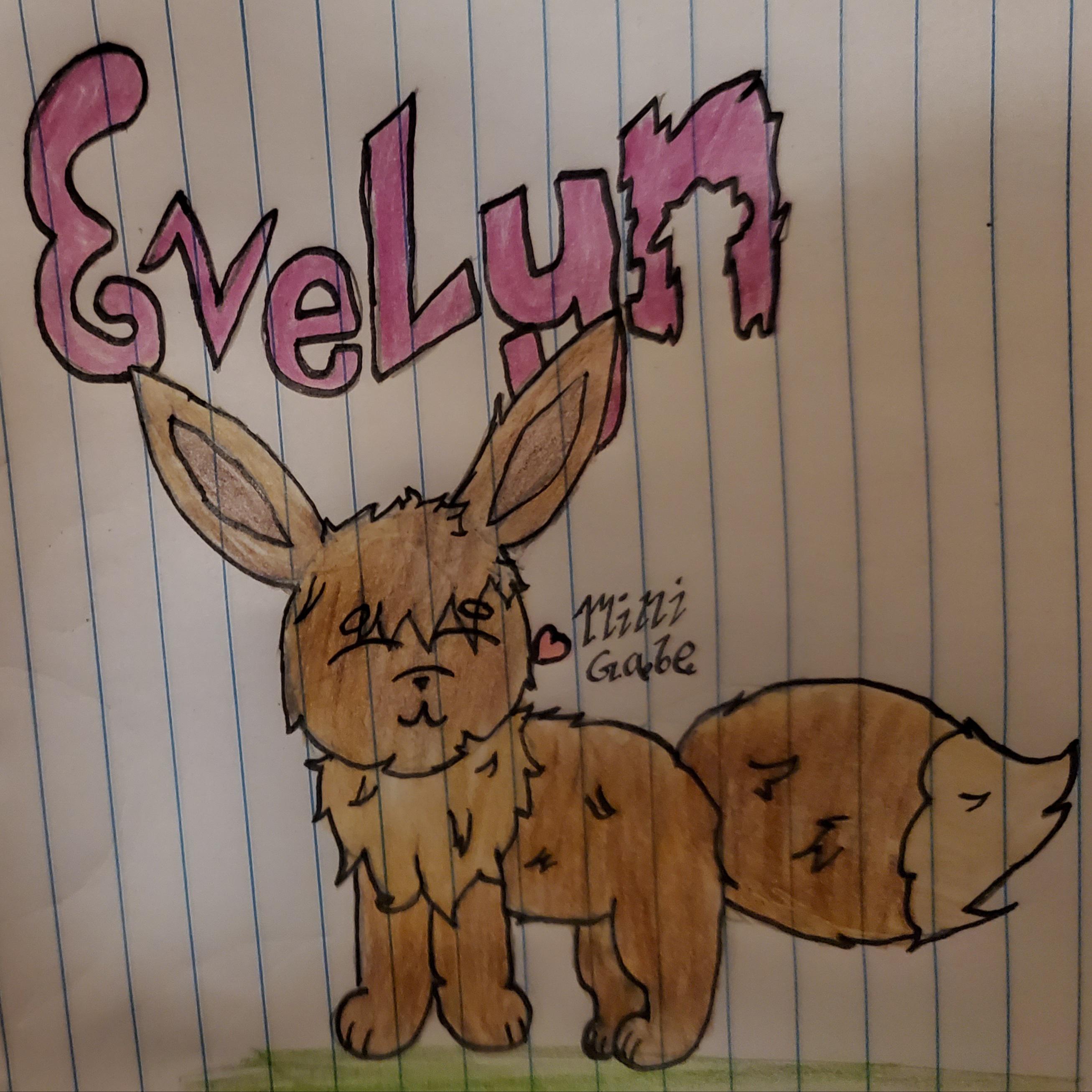 Here's Evelyn The Eevee | Scrolller