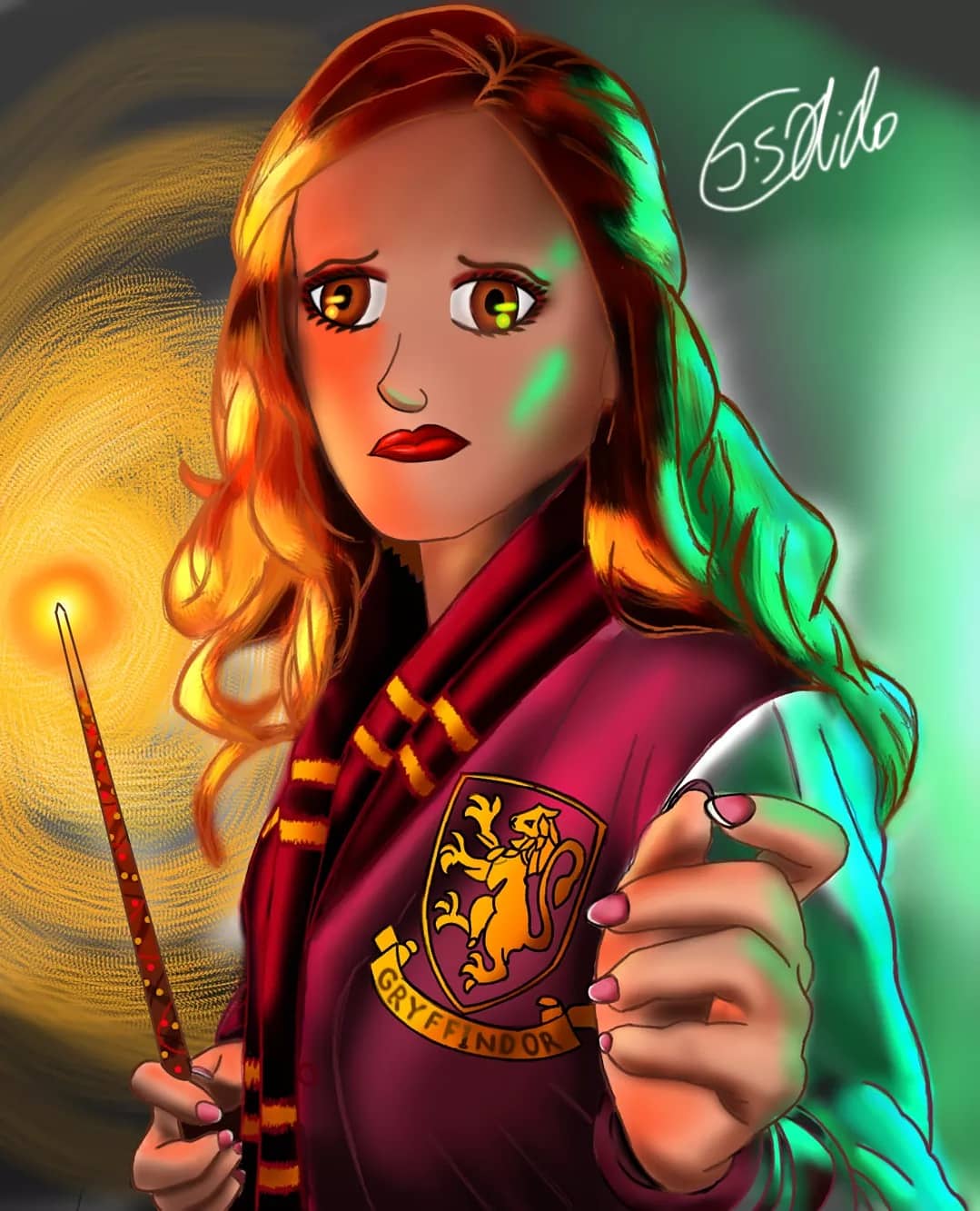 Hermione caught off guard | Scrolller