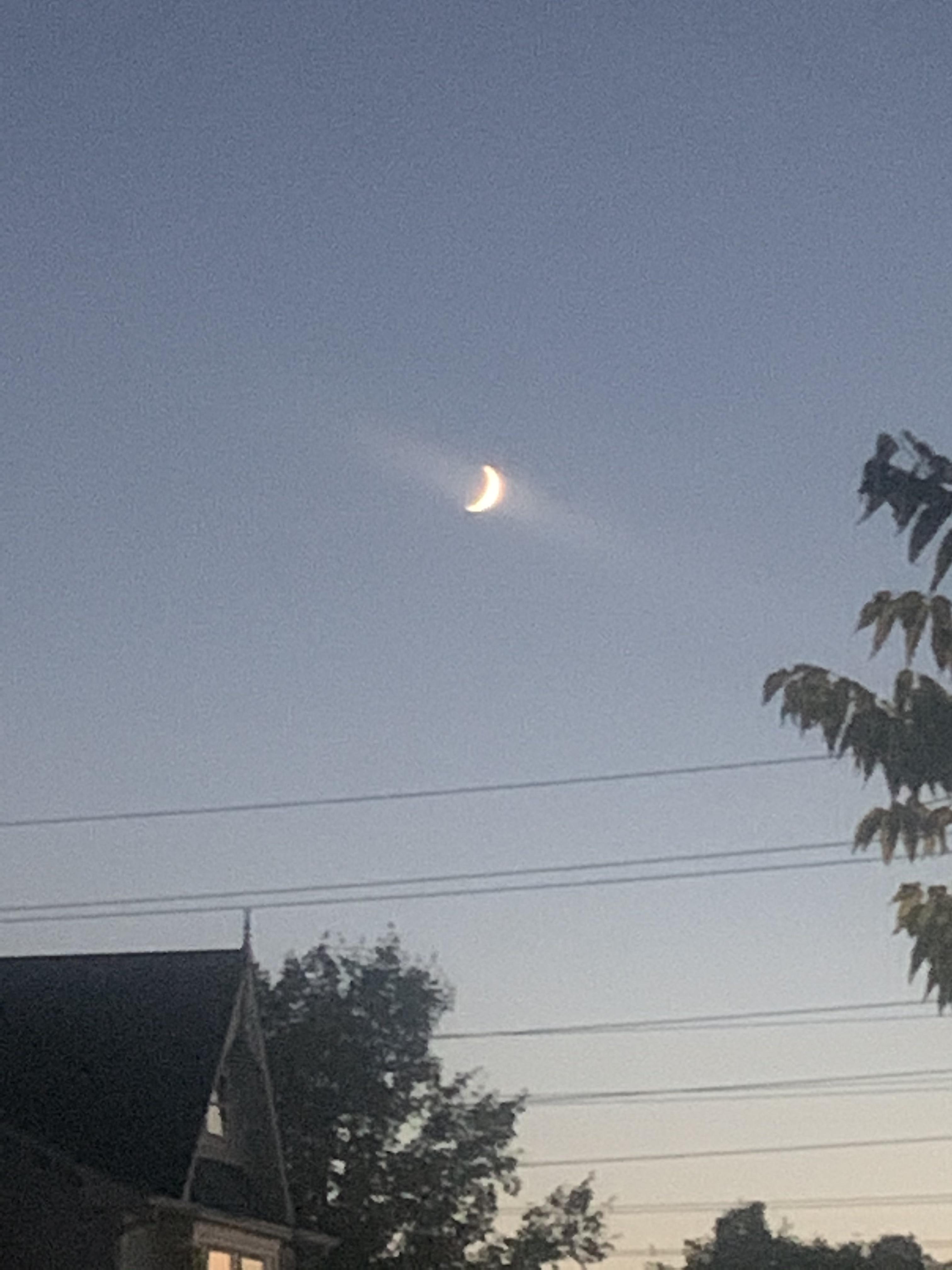 Hey Nagisa, crescent moon’s up! | Scrolller