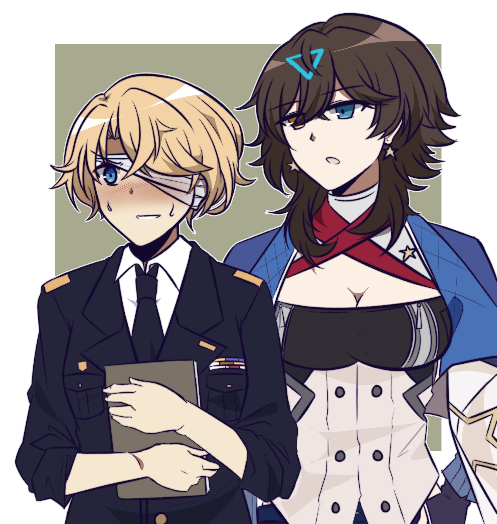 "Hey, what happened to your eye?" (Georgia, Female Commander) | Scrolller