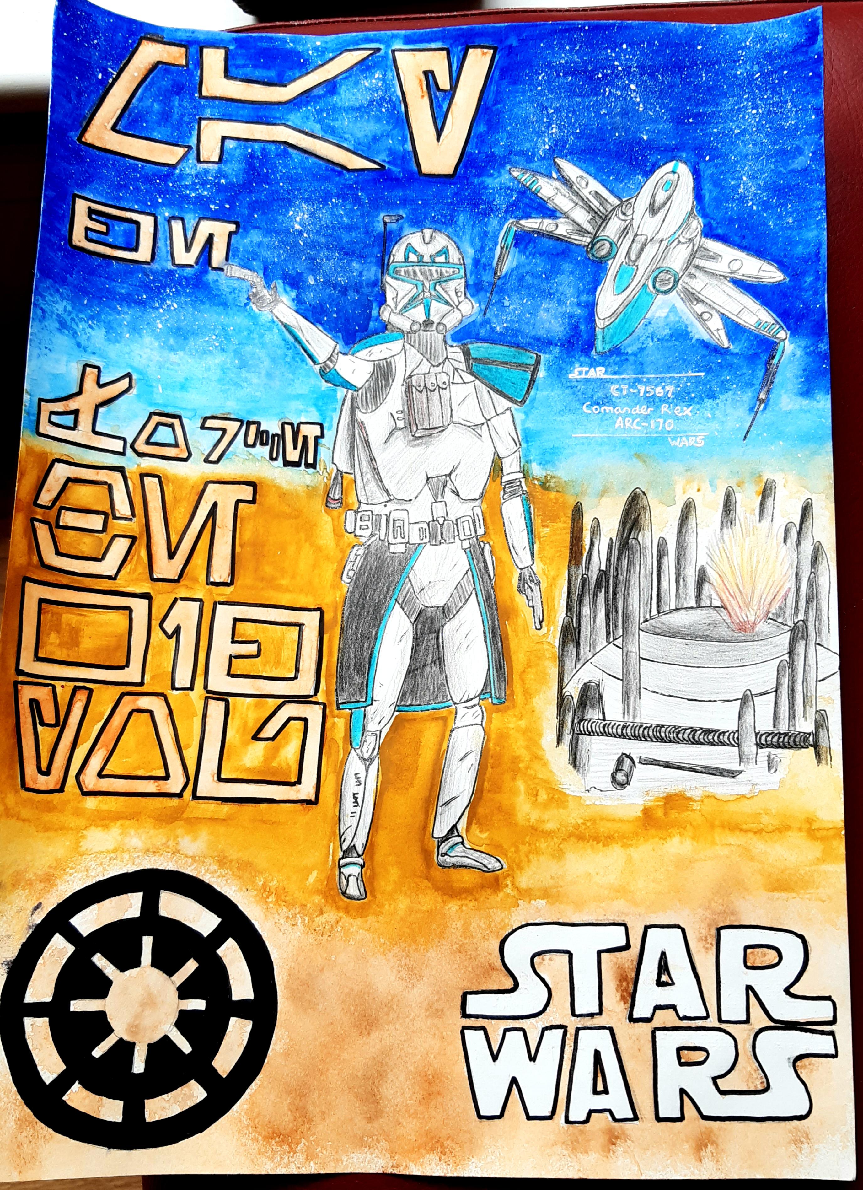 Hi! Here's a poster of Rex I made :) | Scrolller