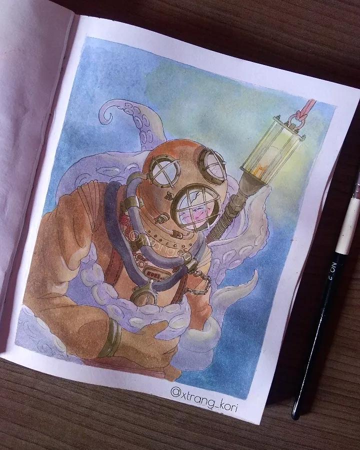 Hi! inktober art (theme :pressure) | Scrolller