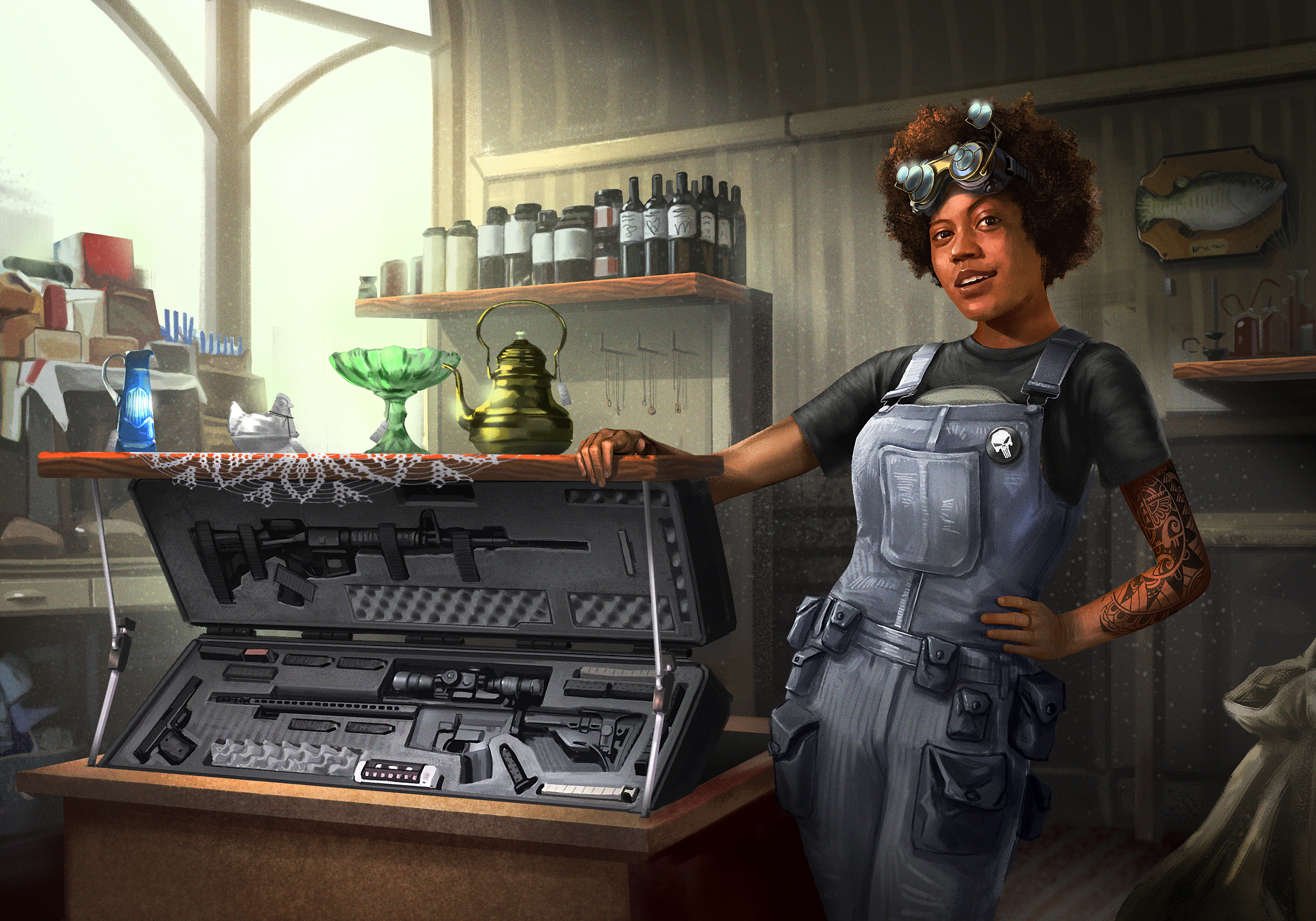 Hidden Weapon Compartment by Jakub Fajtanowski | Scrolller