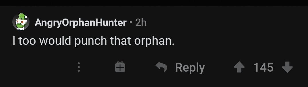 Hide the orphans. | Scrolller