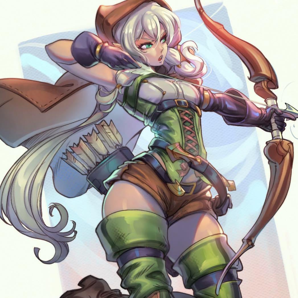 High Elf Archer commission by ReiQ | Scrolller