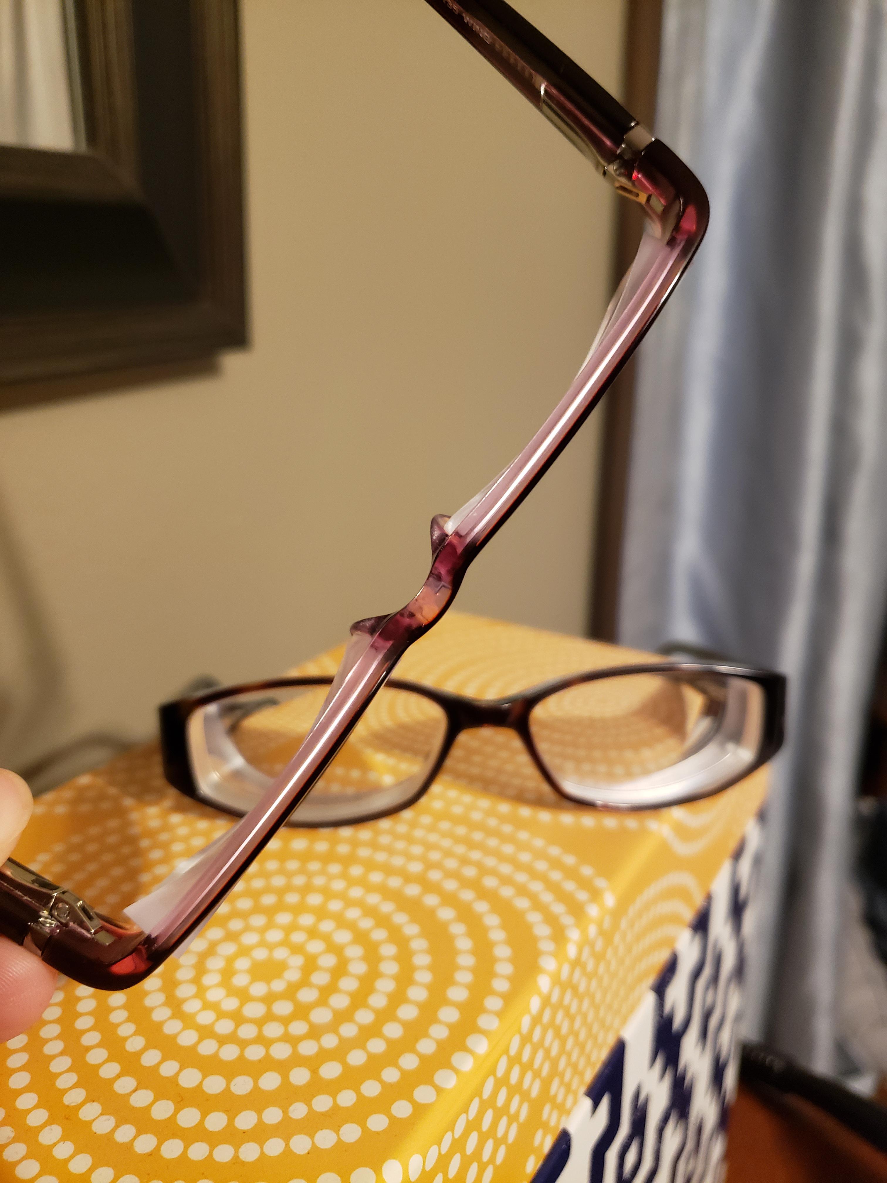 High myopia... -13ish new lenses. 2 pair. Lab did really good job minimizing the thickness ...