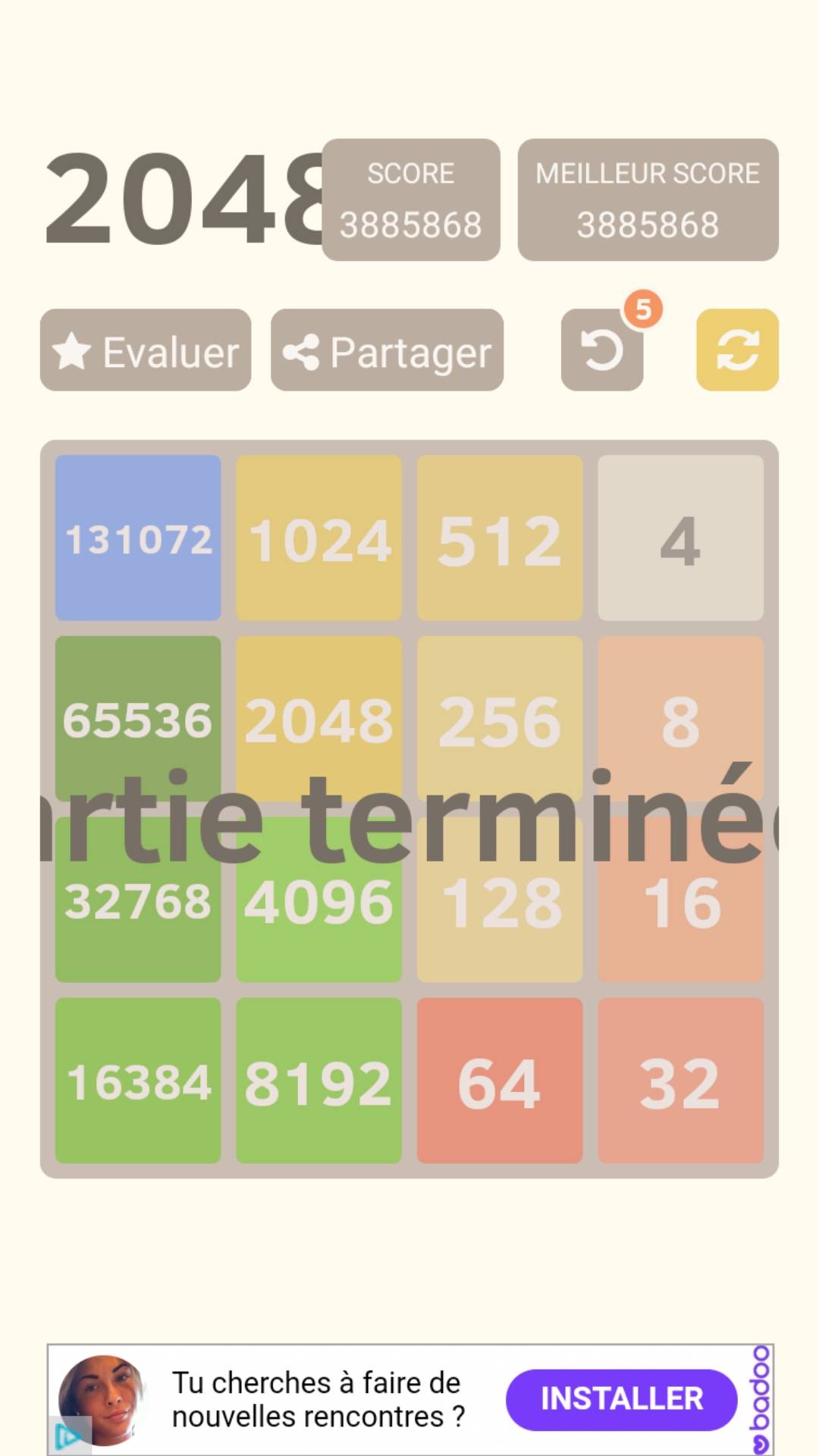 Highest score atteint en 4x4 | Scrolller