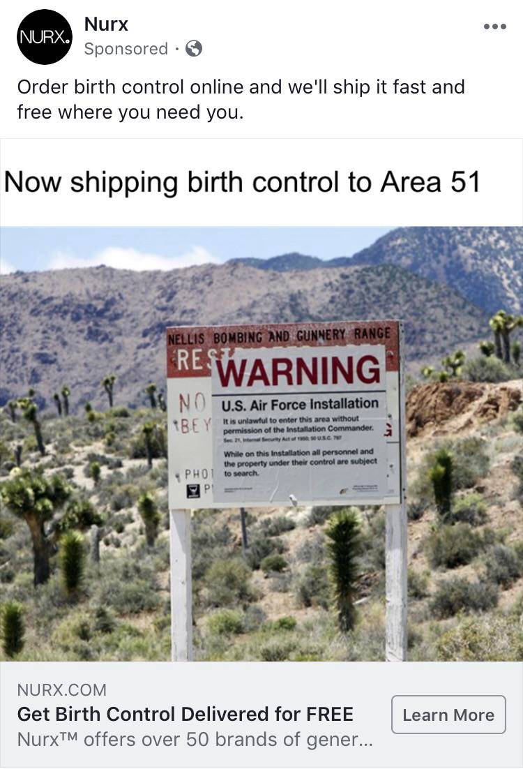 Hilarious Ad for Birth Control | Scrolller